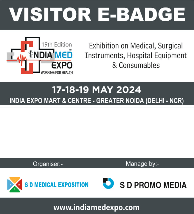 Visitor Registration » India Med Expo - 17-18-19 May 2024 - Greater ...